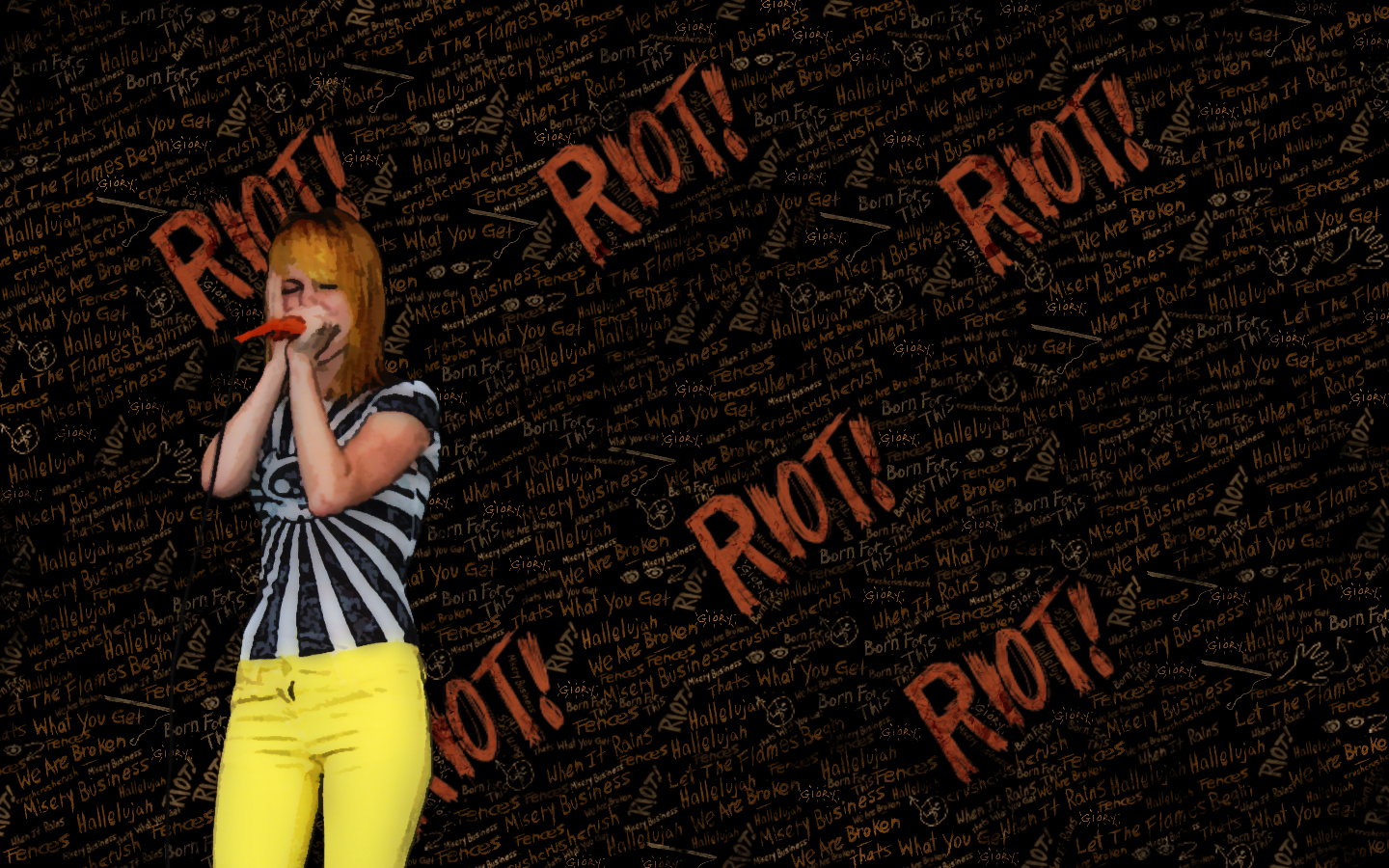 Hayley Williams Paramore RIOT by shiruken343 on DeviantArt