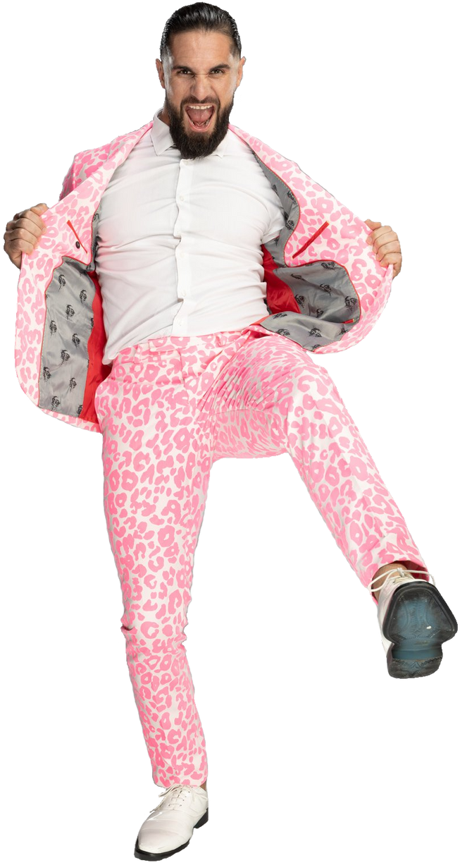 Seth Rollins 2022 UNRELEASED Pink Suit PNG by SSJGokufan01 on DeviantArt Seth Rollins 2022 UNRELEASED Pink Suit PNG by SSJGokufan01 on DeviantArt