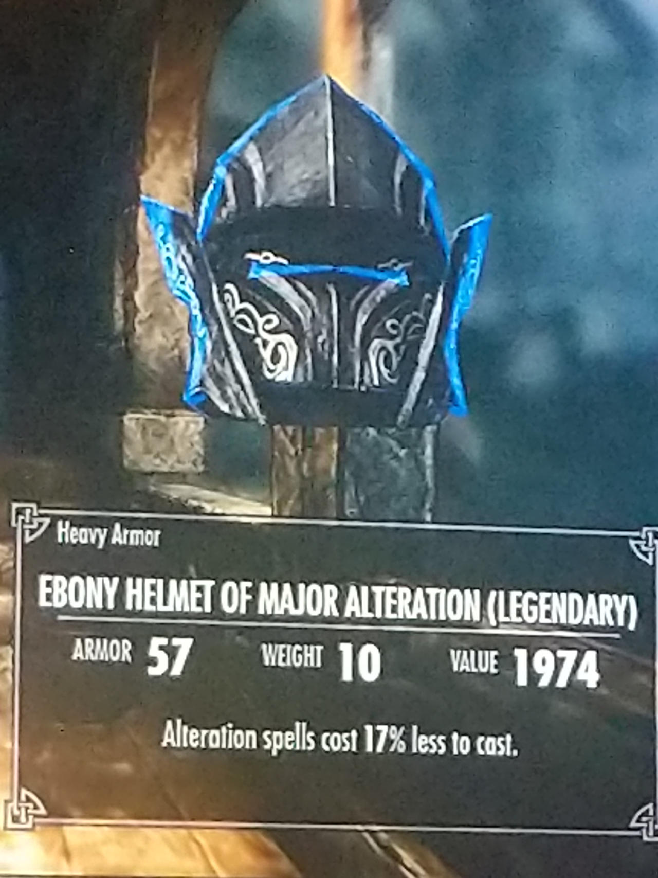 Ebony Helmet Of Major Alteration By Kingmasn22 On Deviantart