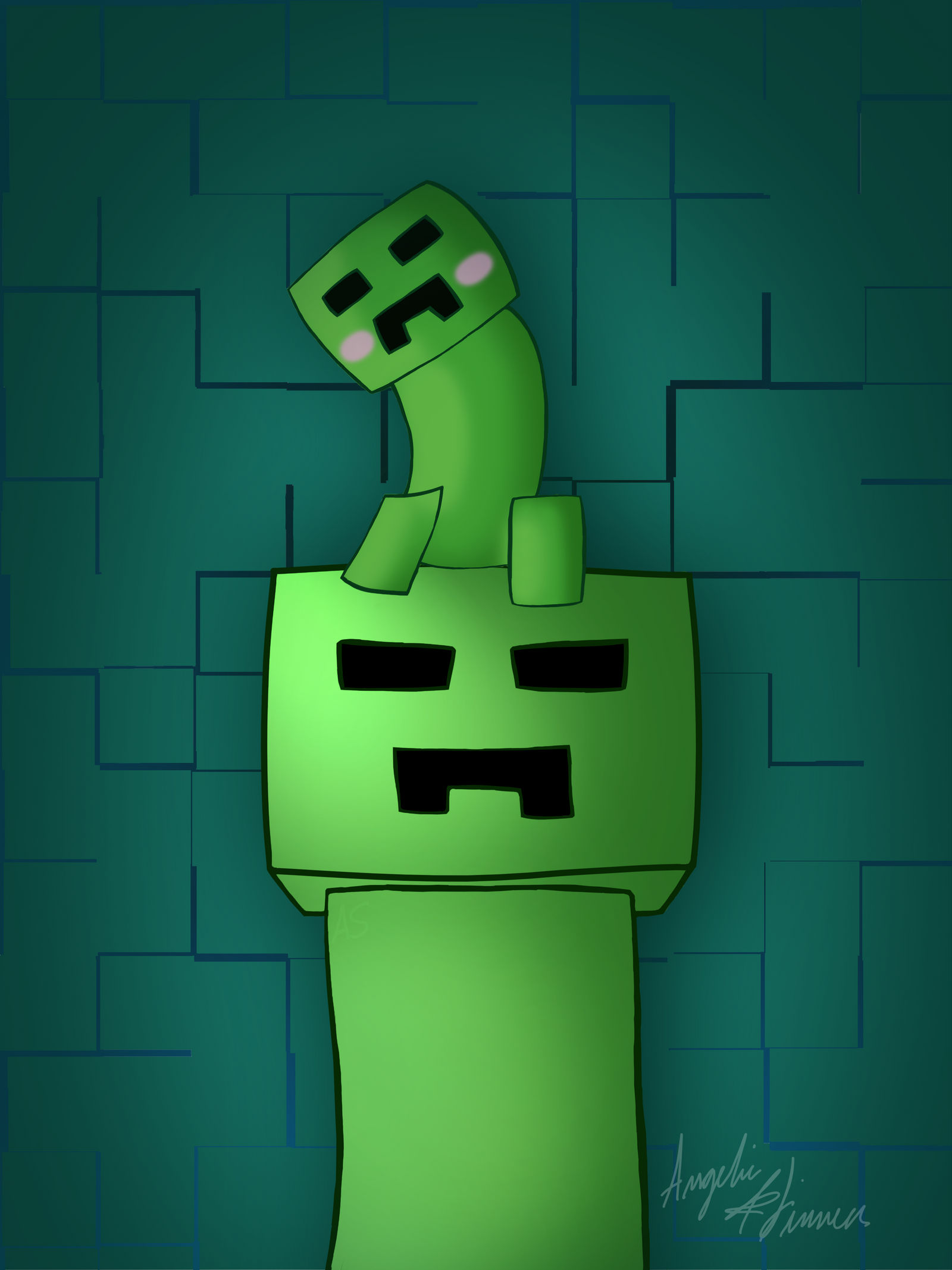 Minecraft Creepers By Lilleaart On Deviantart