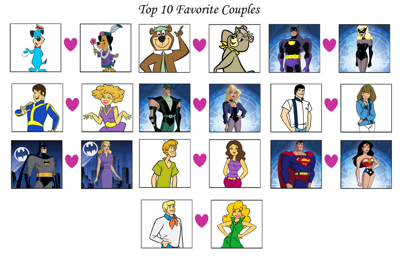 My Own Top 10 Favorite Couples by ajolley785727 on DeviantArt My Own Top 10 Favorite Couples by ajolley785727 on DeviantArt