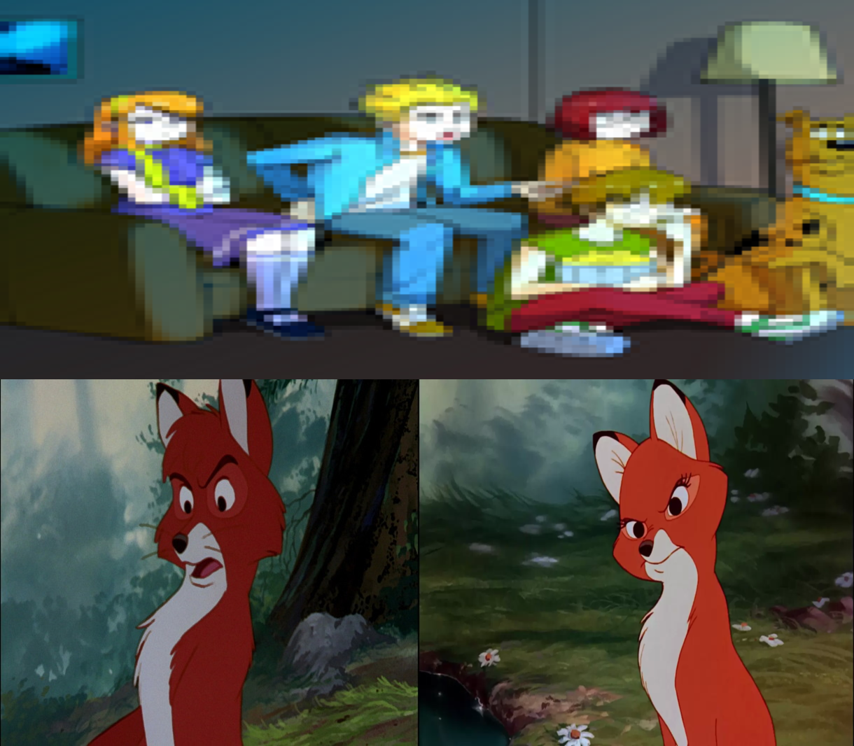 Tod And Vixey Hates Fastsonicous By Ajolley785727 On Deviantart