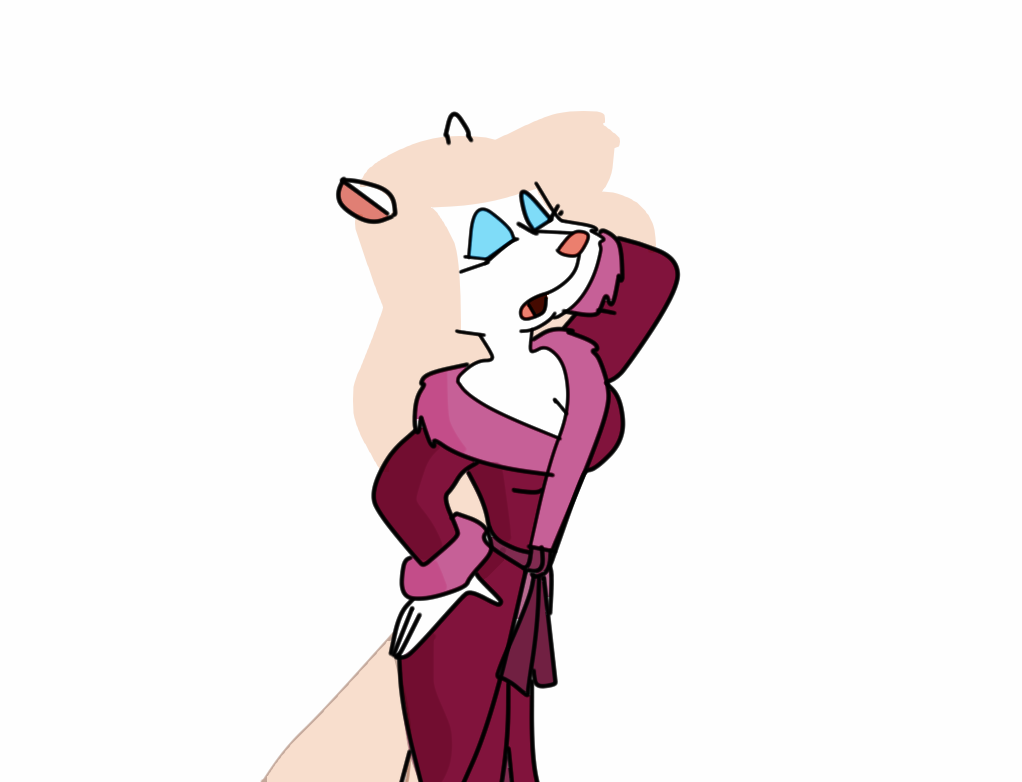 Minerva Mink In Her Robe By Tattooguy1991 On Deviantart