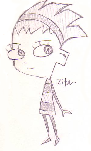Invader Zim Zita By Hanna Aris On Deviantart