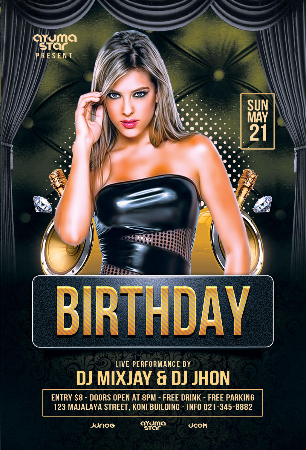 Birthday Flyer Template By Ayumadesign On DeviantArt birthday-flyer-template-by-ayumadesign-on-deviantart