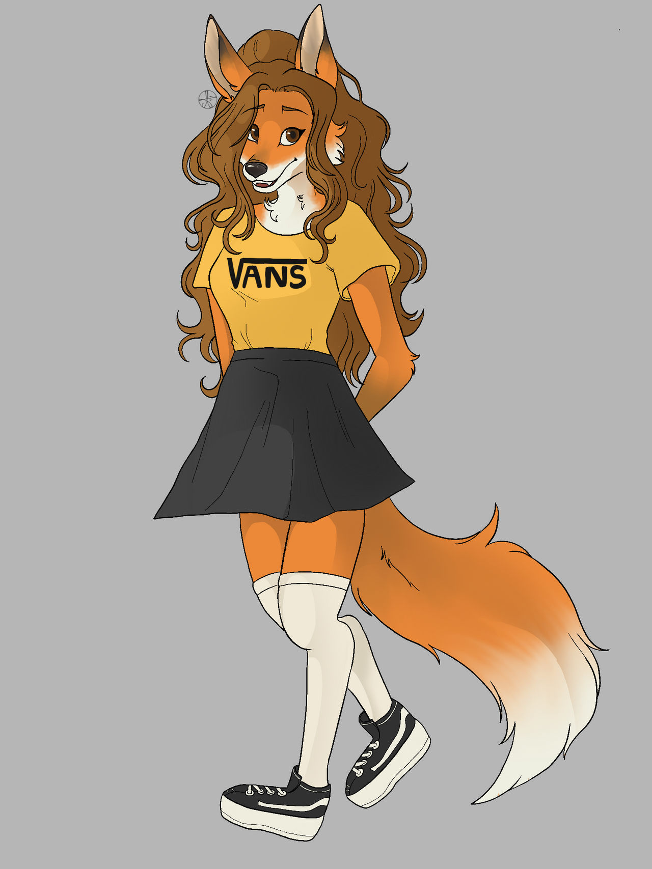 Fox Anthro By Junifoxglove On Deviantart