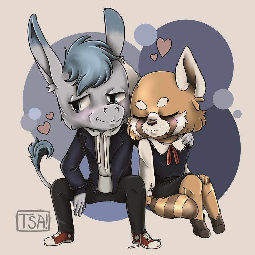 Aggretsuko Tadano And Retsuko By Tsademcxo On Deviantart
