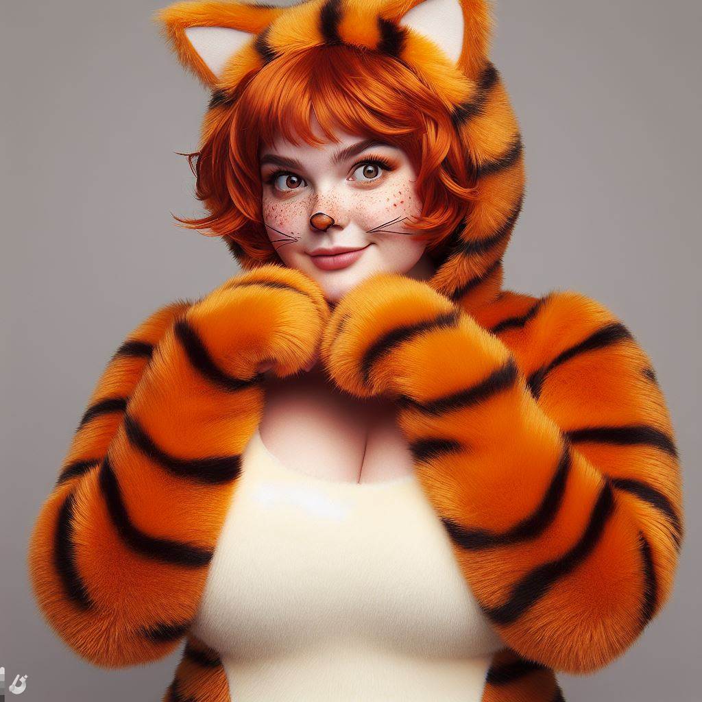 Cute Chubby Freckled Orange Tabby Cat Catgirl By Mysticnitekatt On Deviantart