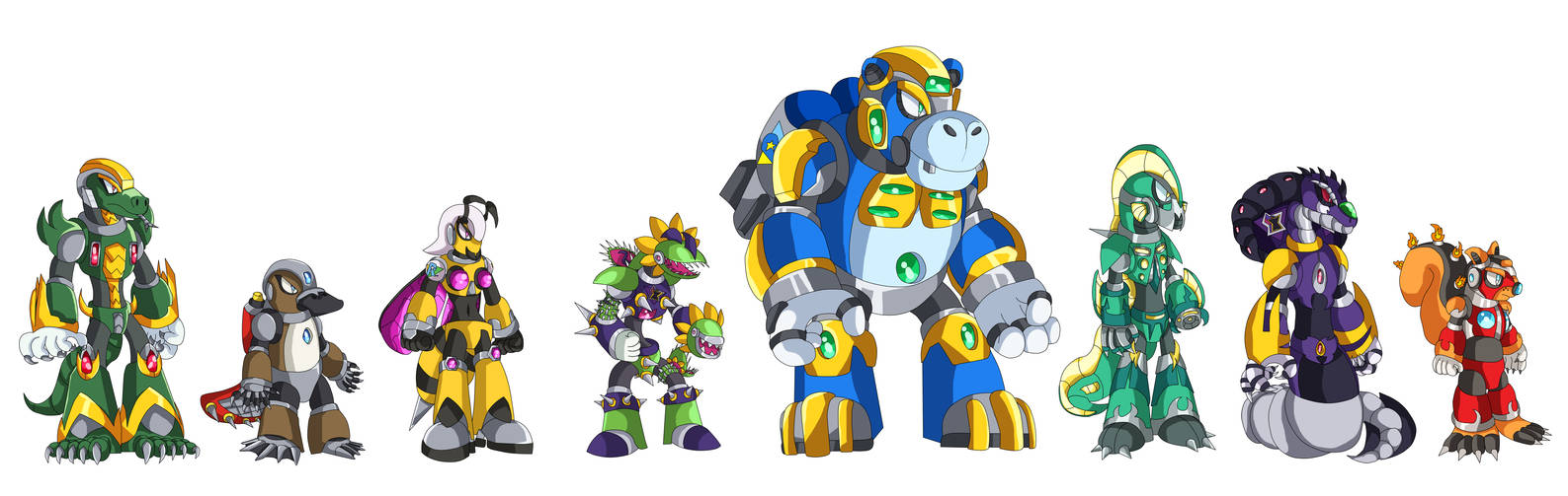 Megaman X Maverick Concepts by InactiveHorse97 on DeviantArt Megaman X Maverick Concepts by InactiveHorse97 on DeviantArt