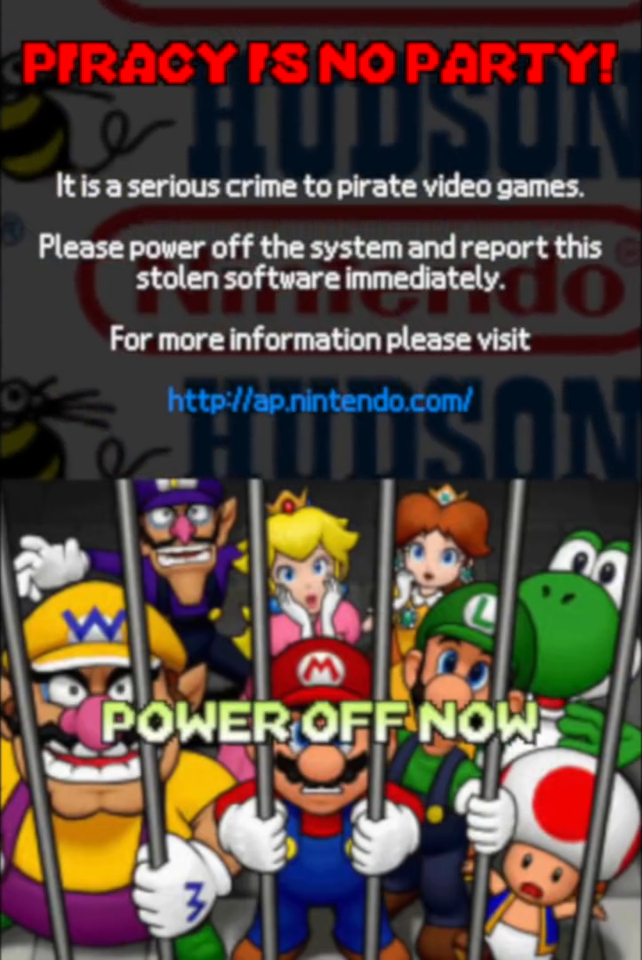 Mario Party Ds Anti Piracy Screen 2 By Theestevezcompany On Deviantart