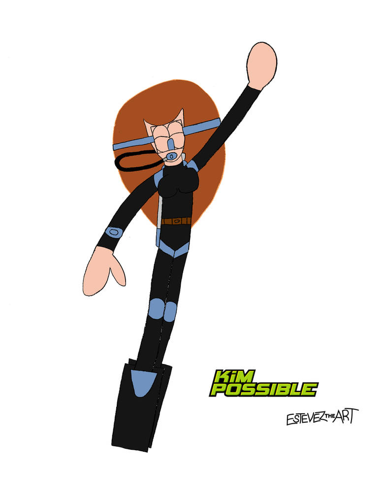 Kim Possible Diver Digital Color By Theestevezcompany On Deviantart