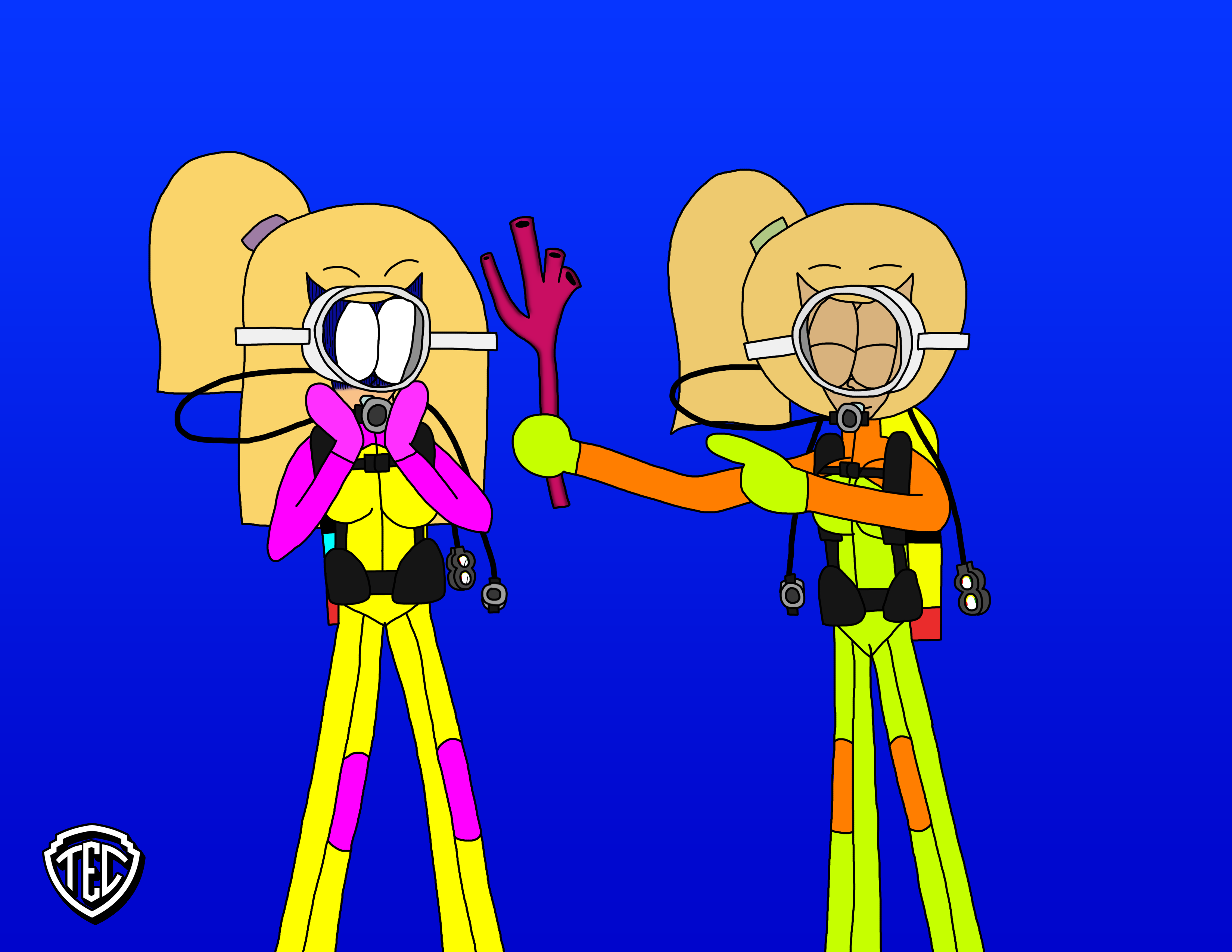 Tammy And Jocelyn Down Under Color By Theestevezcompany On Deviantart
