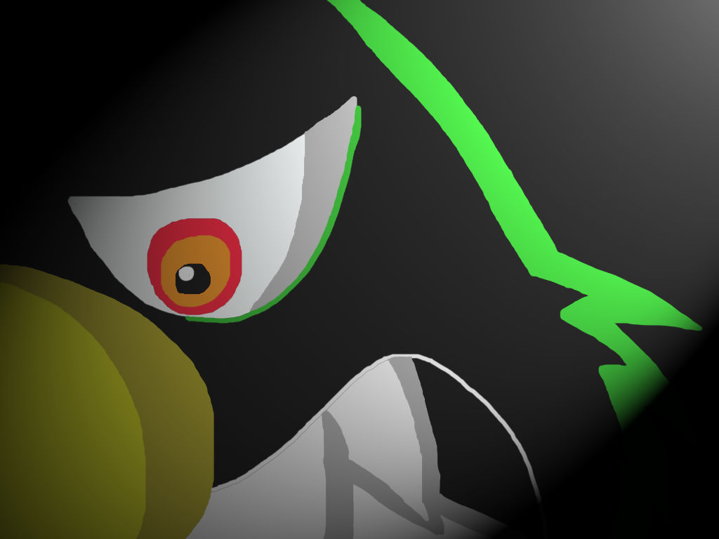 Scary Greenie By Bluebottleflyer On Deviantart