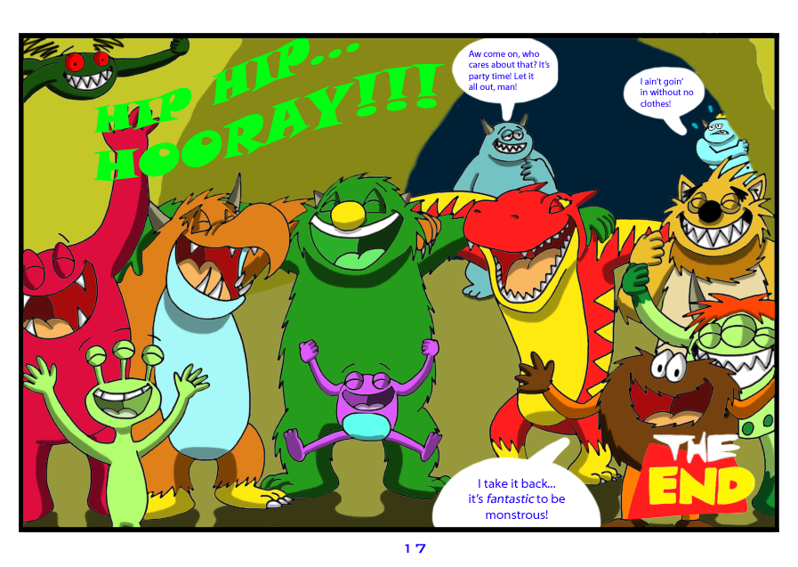 A Monster Thing Page 17 By Bluebottleflyer On Deviantart