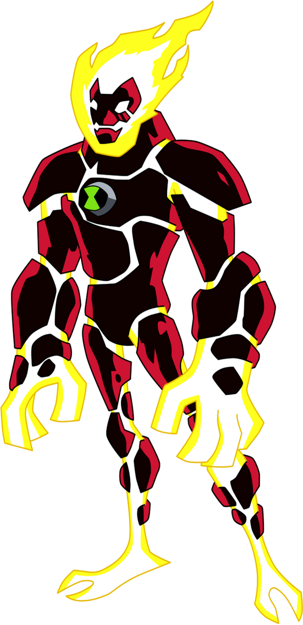 11 Year Old Ben Heatblast By Kragox72 On Deviantart