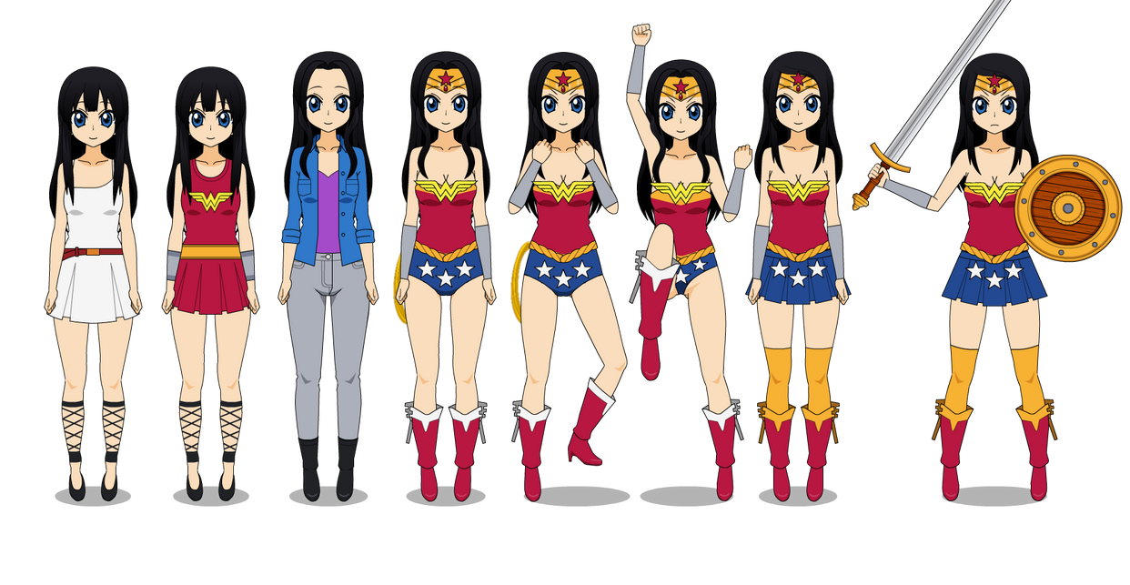 Wonder Woman Kisekae By Cjm 94x On Deviantart