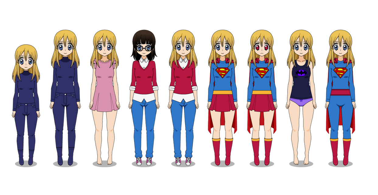 Supergirl Kisekae By Cjm 94x On Deviantart