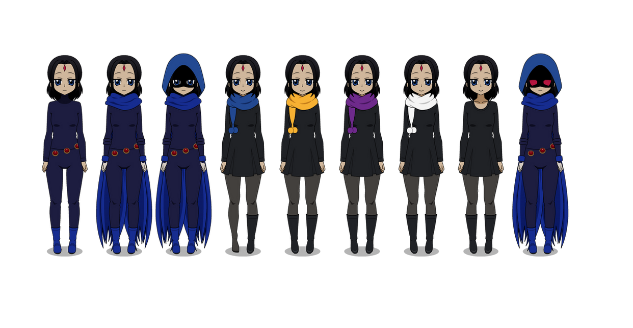 Raven Kisekae By Cjm 94x On Deviantart
