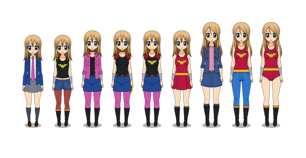 Wonder Girl Kisekae By Cjm 94x On Deviantart