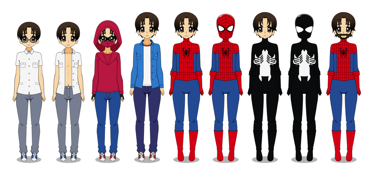 Spider Man Anime By Cjm 94x On Deviantart