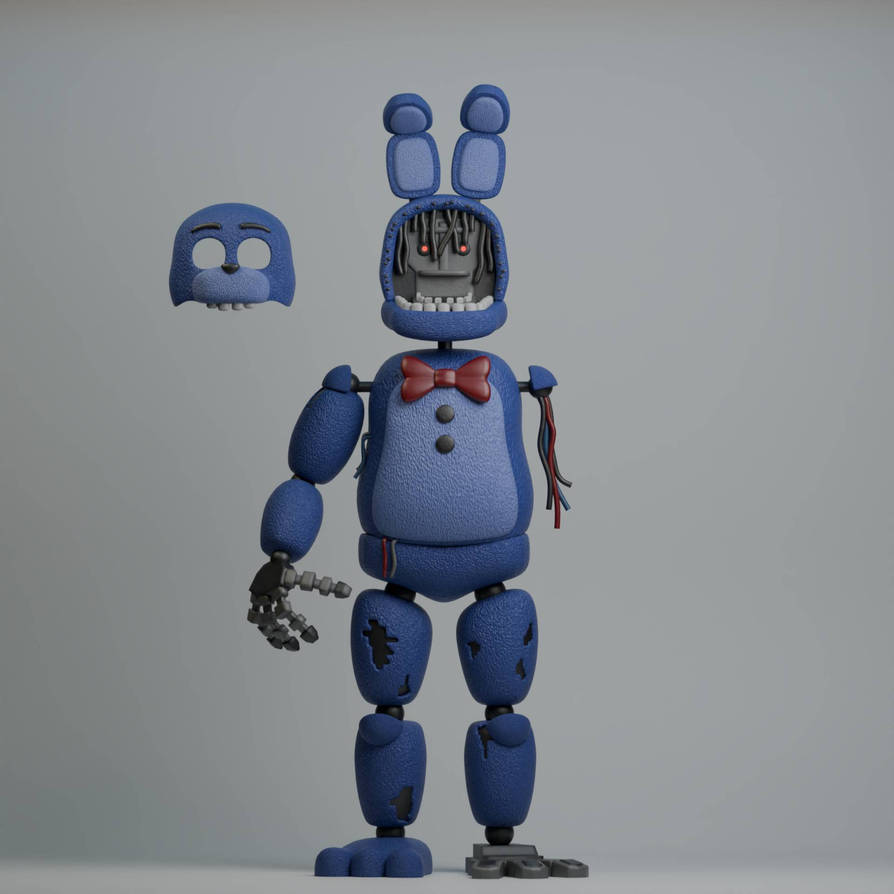 Fnaf 2 Funko Withered Bonnie Action Figure By Weirdoss7 On Deviantart
