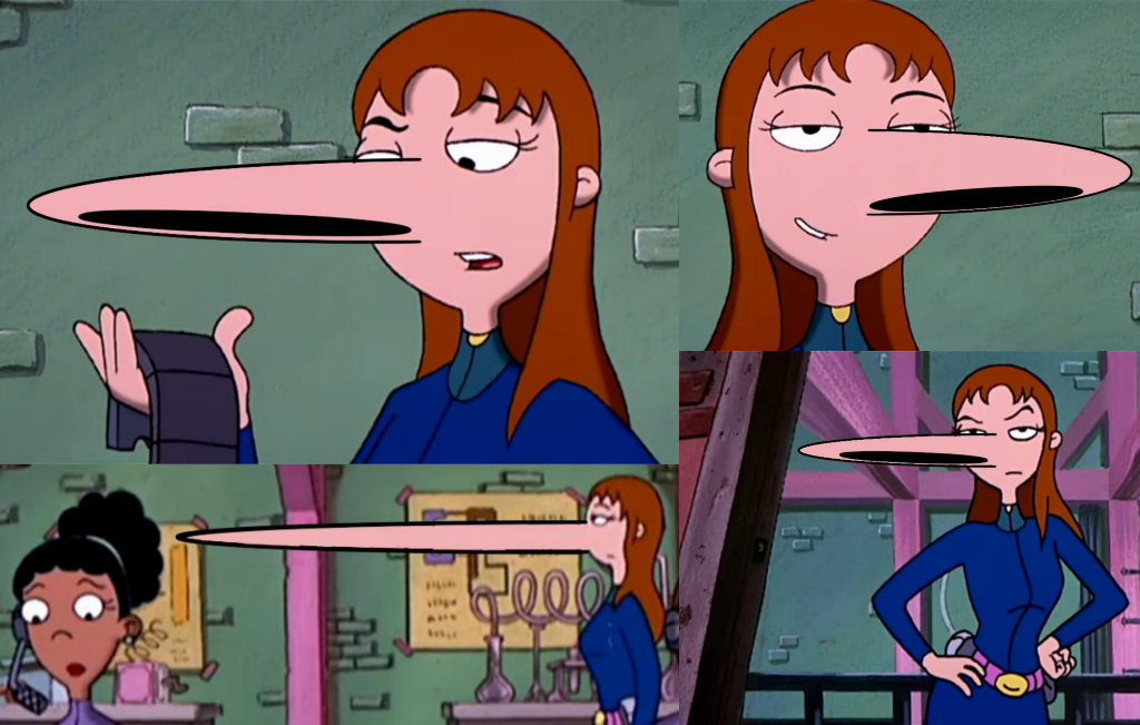Big Nosed Bridget From Hey Arnold The Movie By Alexksfetishcircus On Deviantart