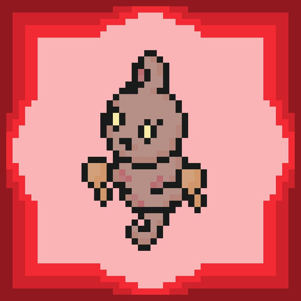 Fakemon Pixel Sprite Cinnawisp By Diamondknight101 On Deviantart