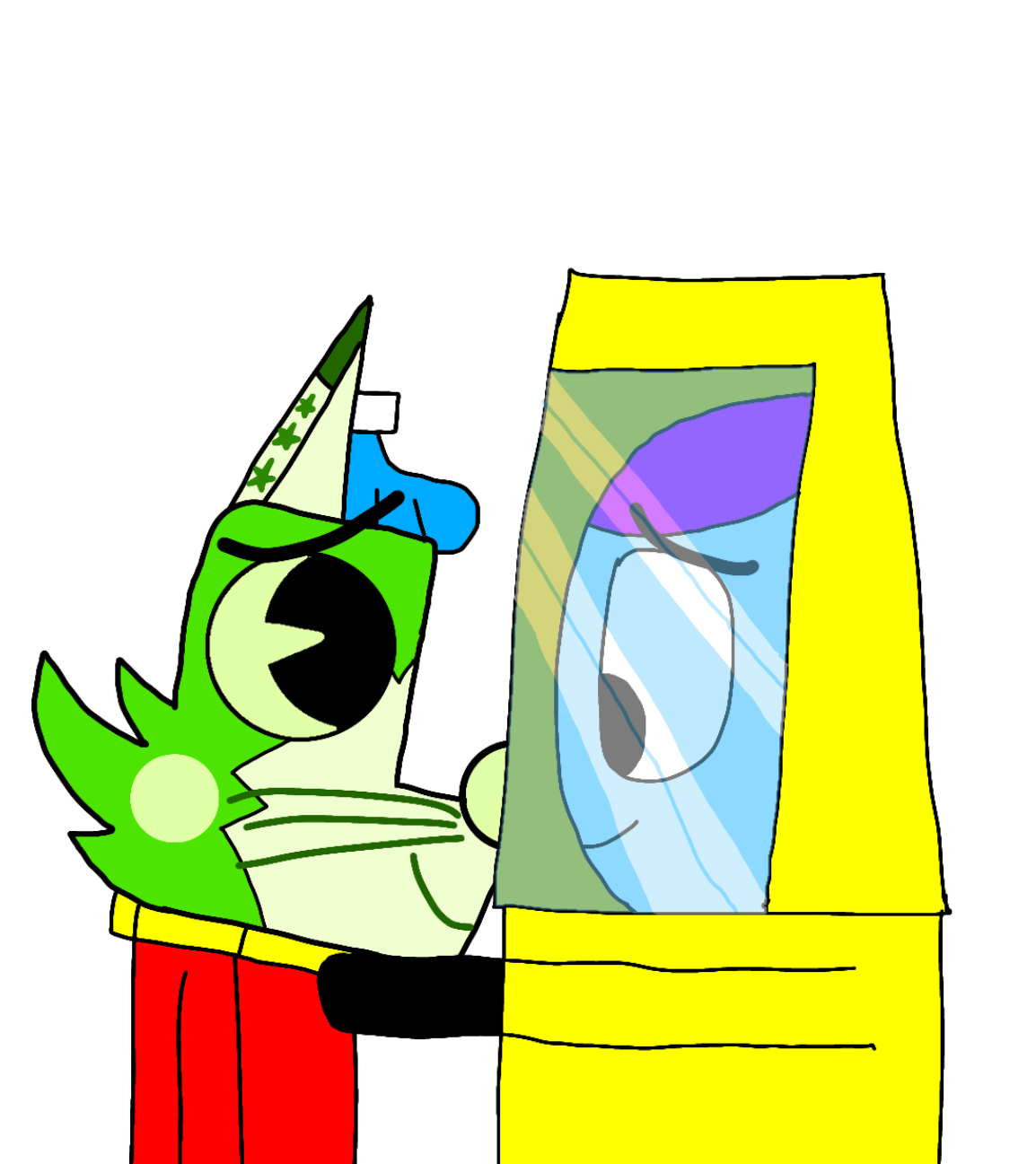 Pibby With A Hazmat Suit Hugs Star The Cat Sick By Taffy2003 On Deviantart