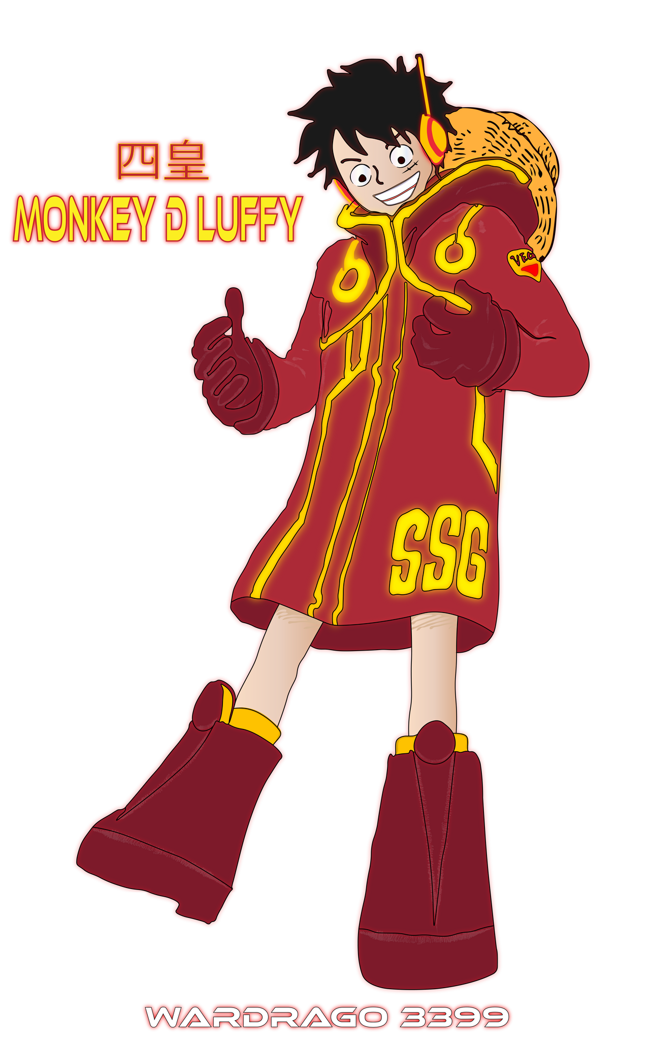 Luffy SSG Color 2a By Wardragon3399 On DeviantArt luffy-ssg-color-2a-by-wardragon3399-on-deviantart