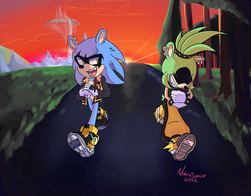 Commission Burst The Tenrec And Surge By Northsphynx On Deviantart