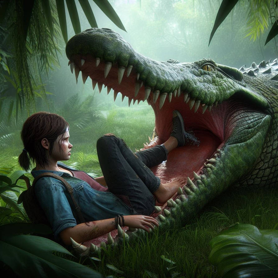 Ellie And The Crocodile 4 By Bettff On Deviantart