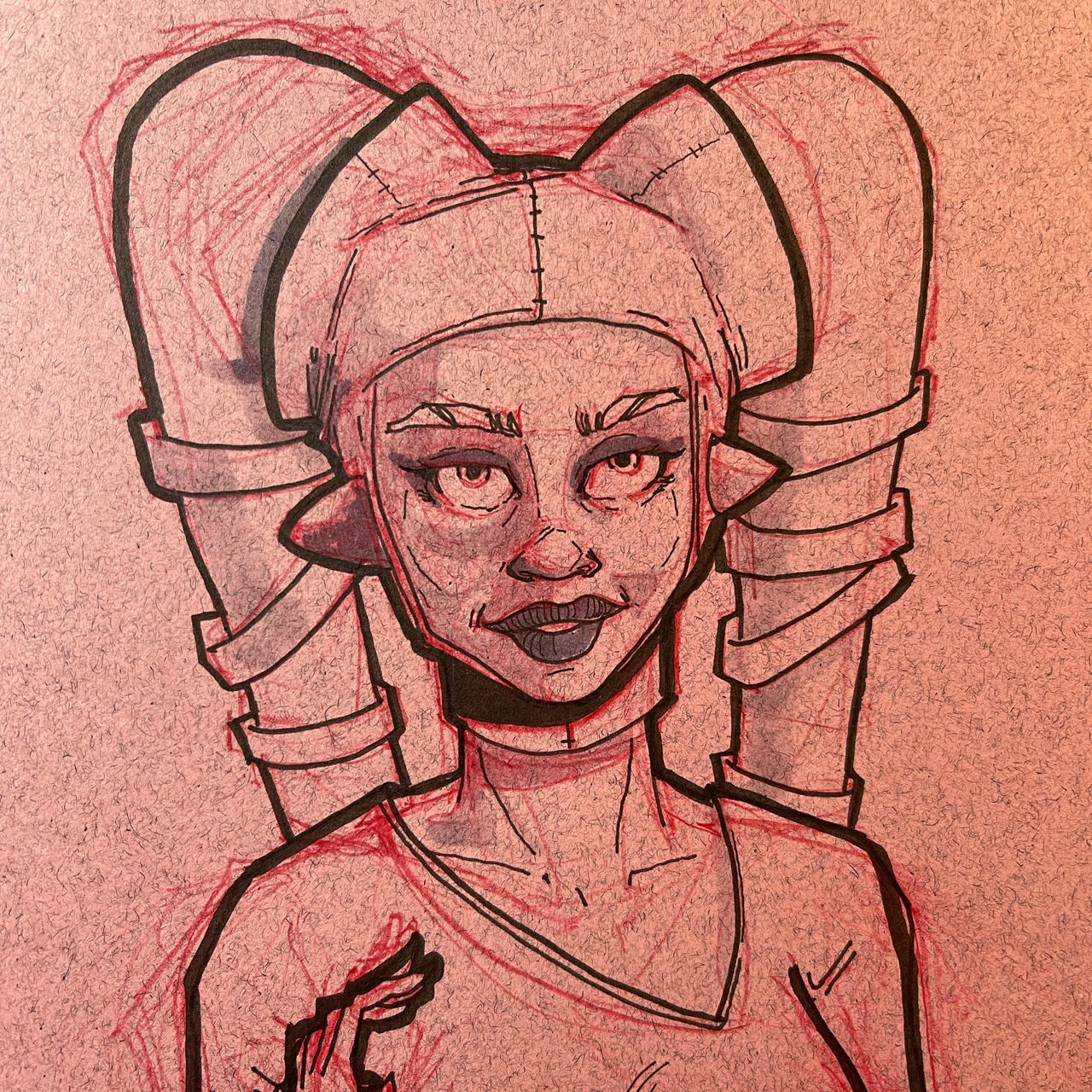 Twilek Warm Up By Thedoodlebags On Deviantart