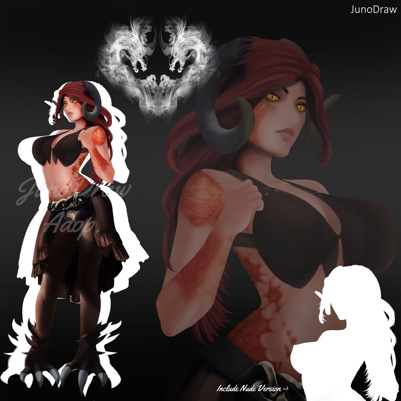 Demon Girldragon Girl Adopt11 By Megabluex On Deviantart