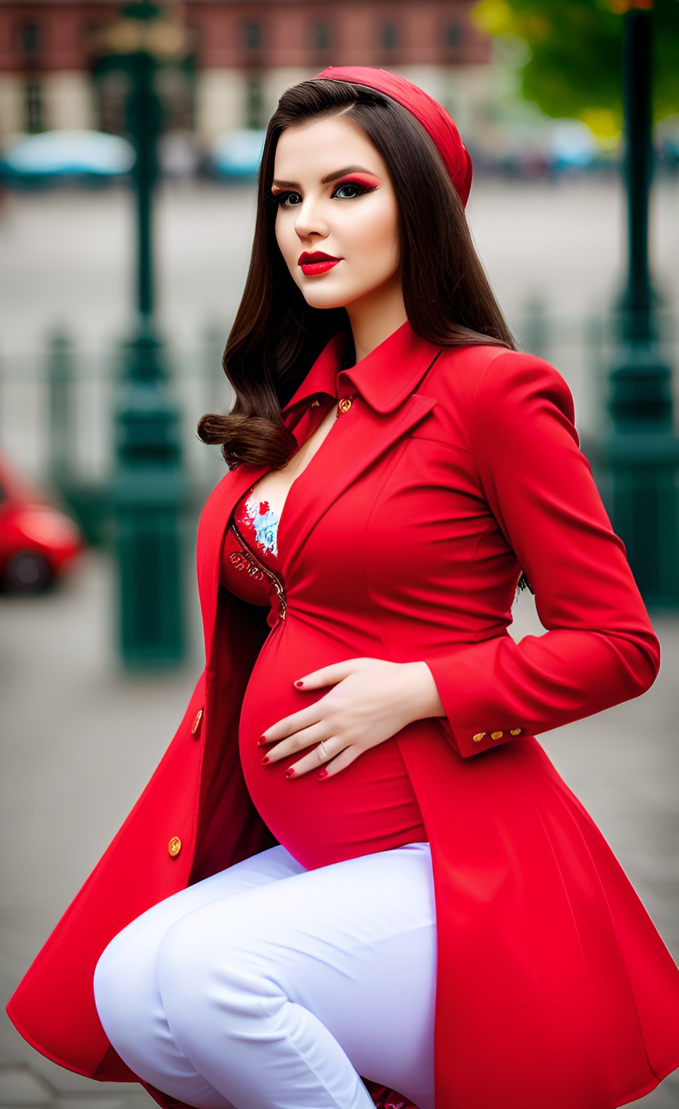 Pregnant Lady From A Street 2 By Mrincload On Deviantart