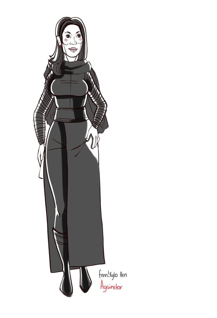Femkylo Ren By Againstor On Deviantart