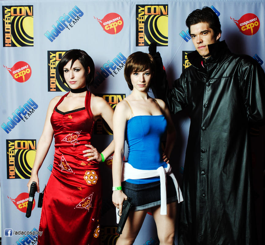 Ada Wong Jill Valentine And Albert Wesker By Adacroft On Deviantart