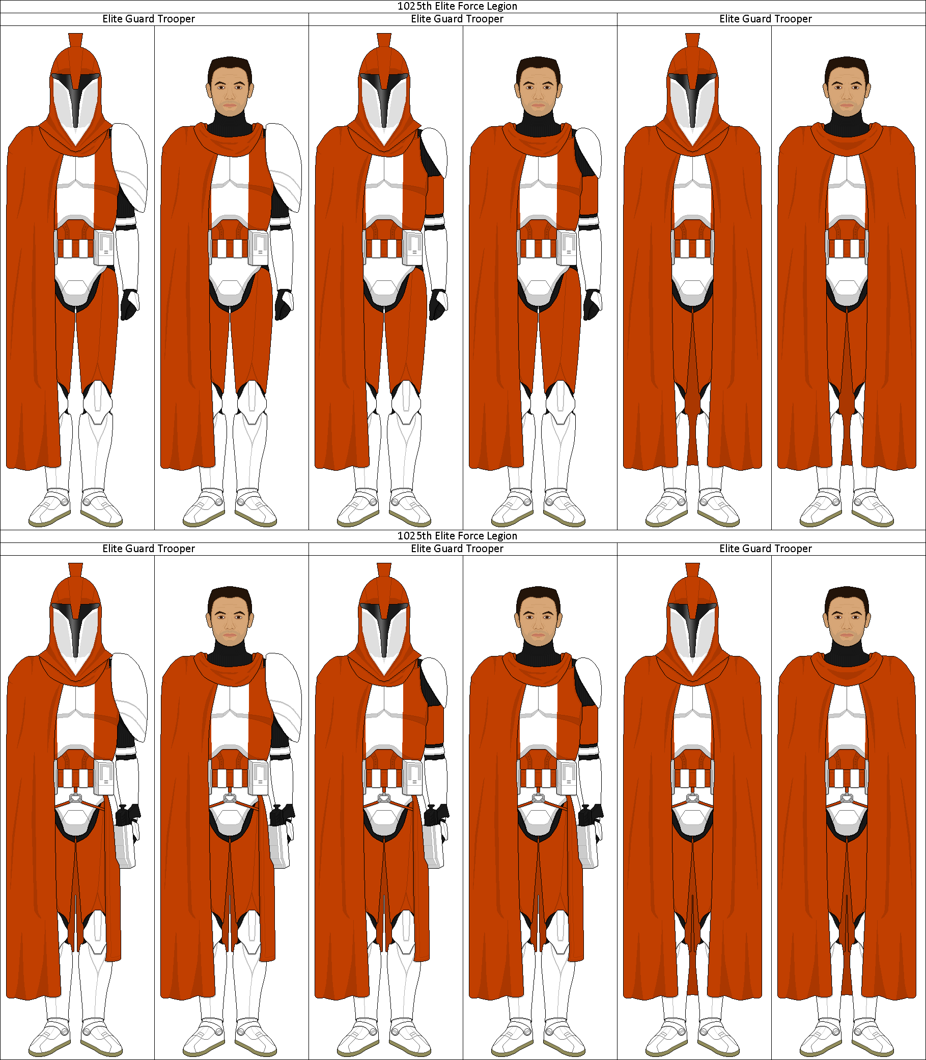 1025th Elite Force Legion Elite Guards Troopers by shadowwolfclonect on ... 1025th Elite Force Legion Elite Guards Troopers by shadowwolfclonect on ...