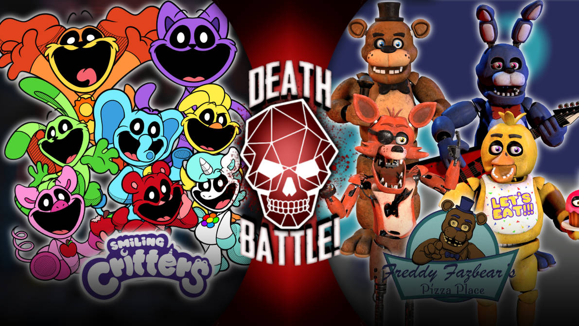Death Battle: Smiling Critters vs FNaF by smashPUG64 on DeviantArt Death Battle: Smiling Critters vs FNaF by smashPUG64 on DeviantArt