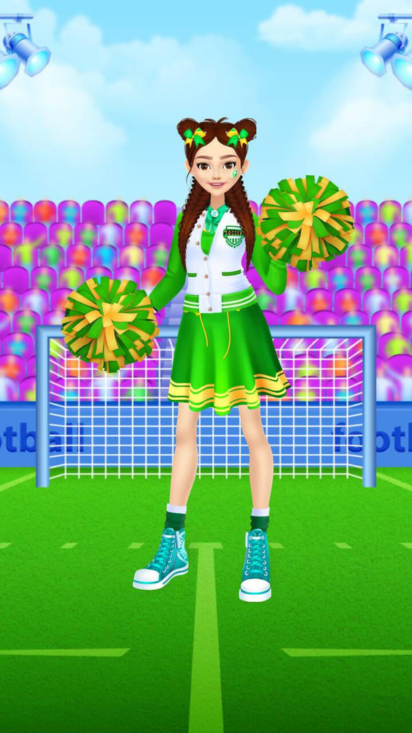 Cheerleader Dress Up By Usaporkchops On Deviantart