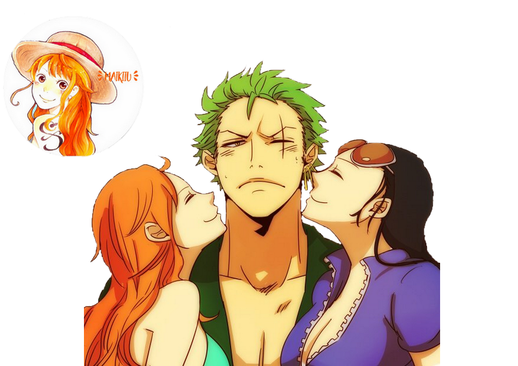 Zoro Robin And Nami Render By Maikiiu On Deviantart