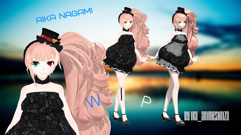 Aika Nagami Mmd Model Wip By Ira Animeshniza On Deviantart