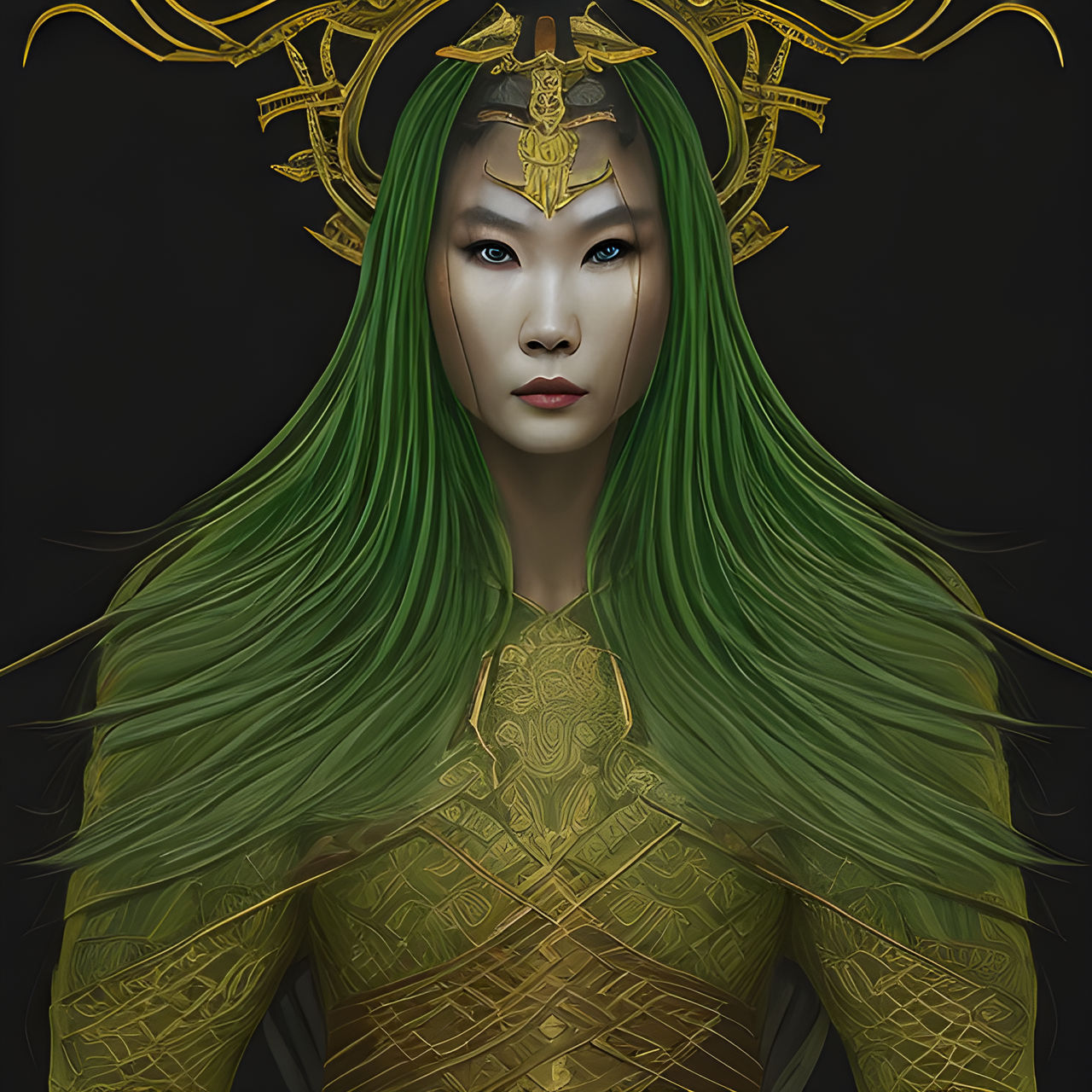 Sexy Warrior Like Mulan Older Wiser Has Green Eye By Stonemasion4 On Deviantart