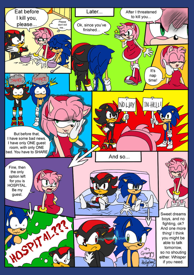 Sonic Comic Page 19 Remade By Aishapachia On Deviantart