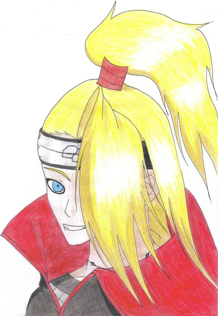 Deidara color by hoshikariss on DeviantArt