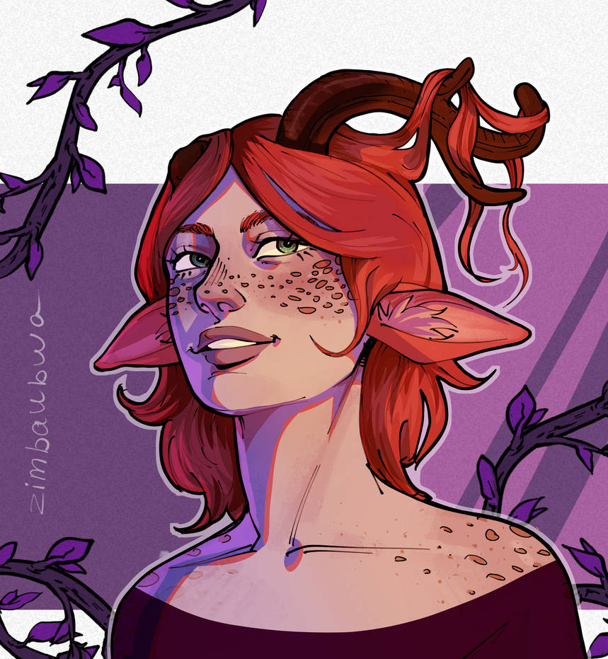 Faun Girls By Zimbaubwa On Deviantart