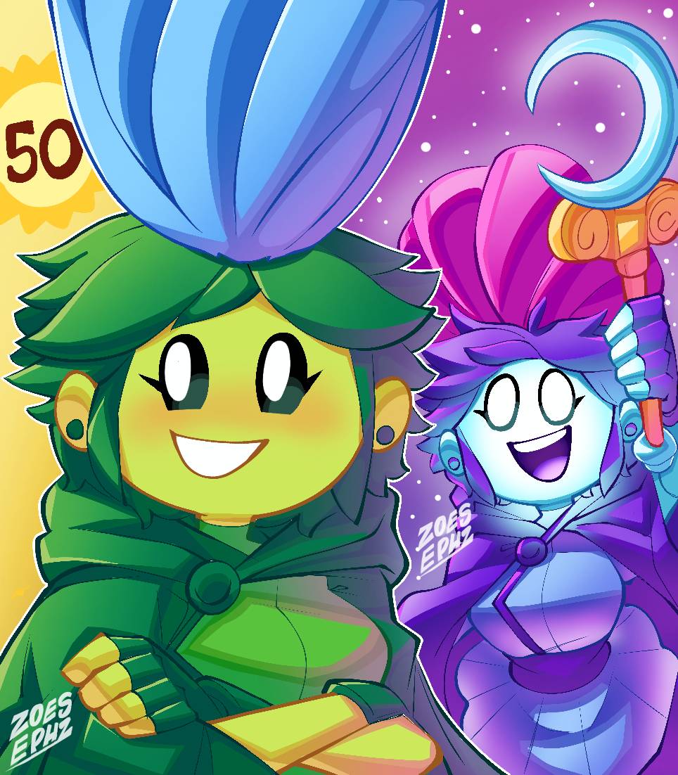 Moonflower - PVZ2 by Zoesephz on DeviantArt Moonflower - PVZ2 by Zoesephz on DeviantArt
