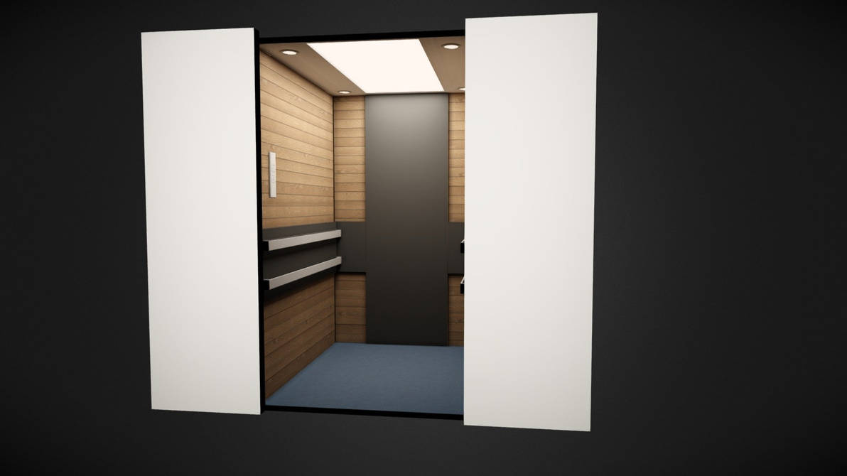 Mmd Elevator Baked Low Poly Ar Vr Animated By Yoshxxmmd On Deviantart