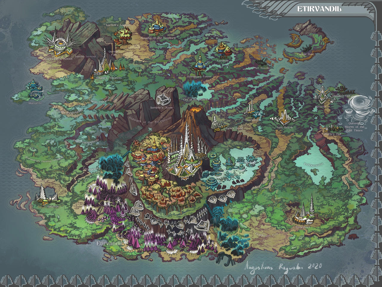 Etirvandil Map by AugustinasRaginskis on DeviantArt Etirvandil Map by AugustinasRaginskis on DeviantArt