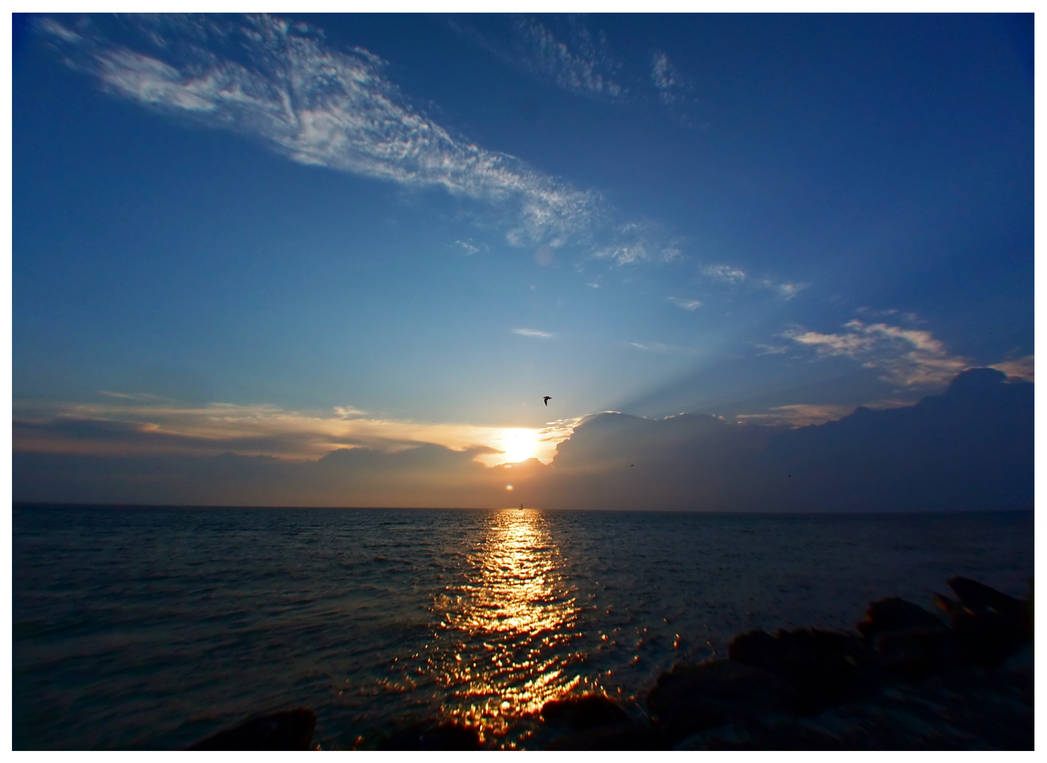 sunset on lake ontario by Coop81 on DeviantArt