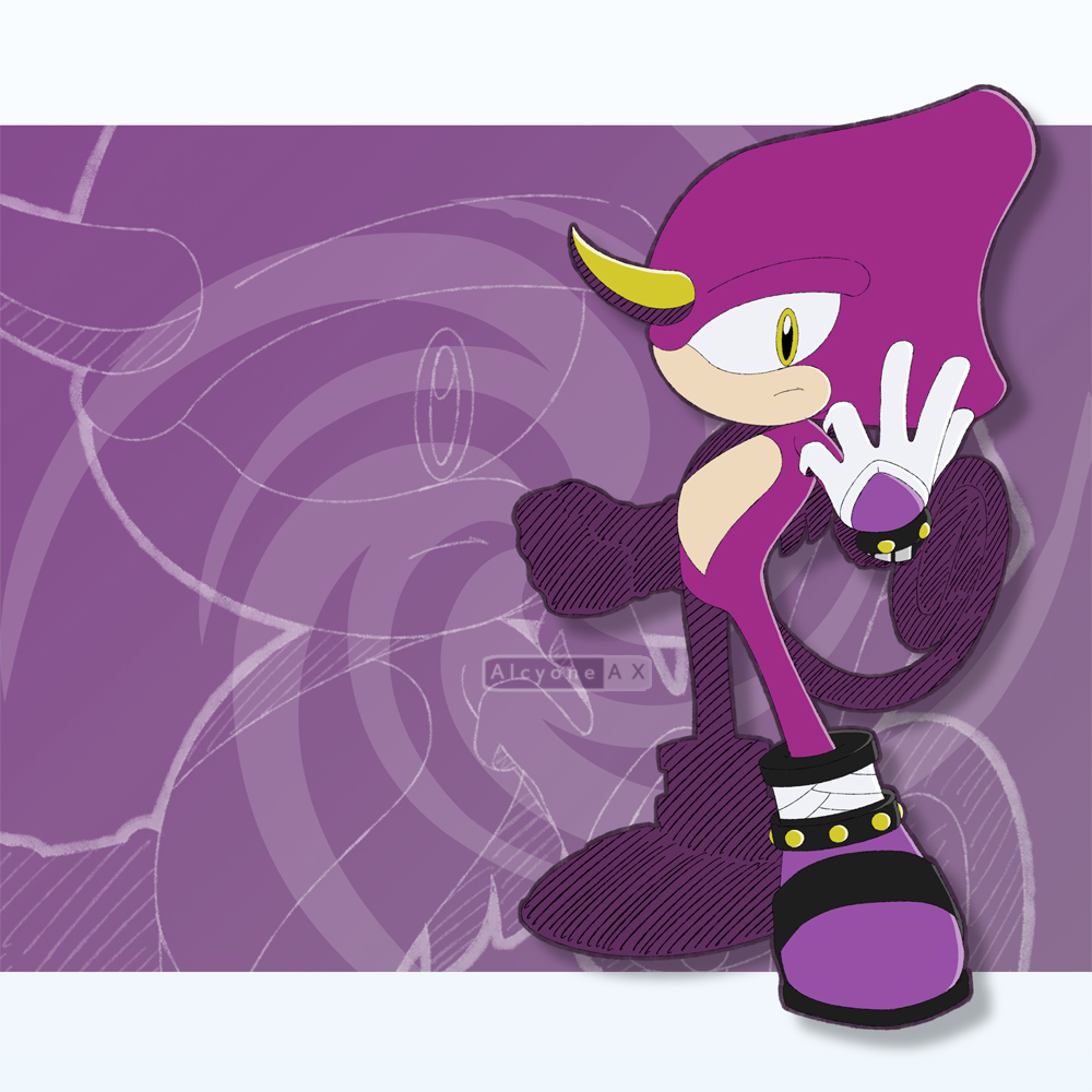 Espio ~Sonic Riders Style~ by AlcyoneAX on DeviantArt Espio ~Sonic Riders Style~ by AlcyoneAX on DeviantArt